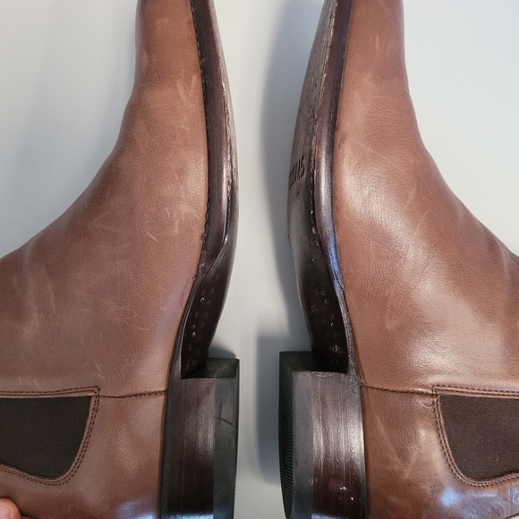 Tecovas | Shoes | Tecovas The Chance Brandy Leather Bovine Chelsea ...